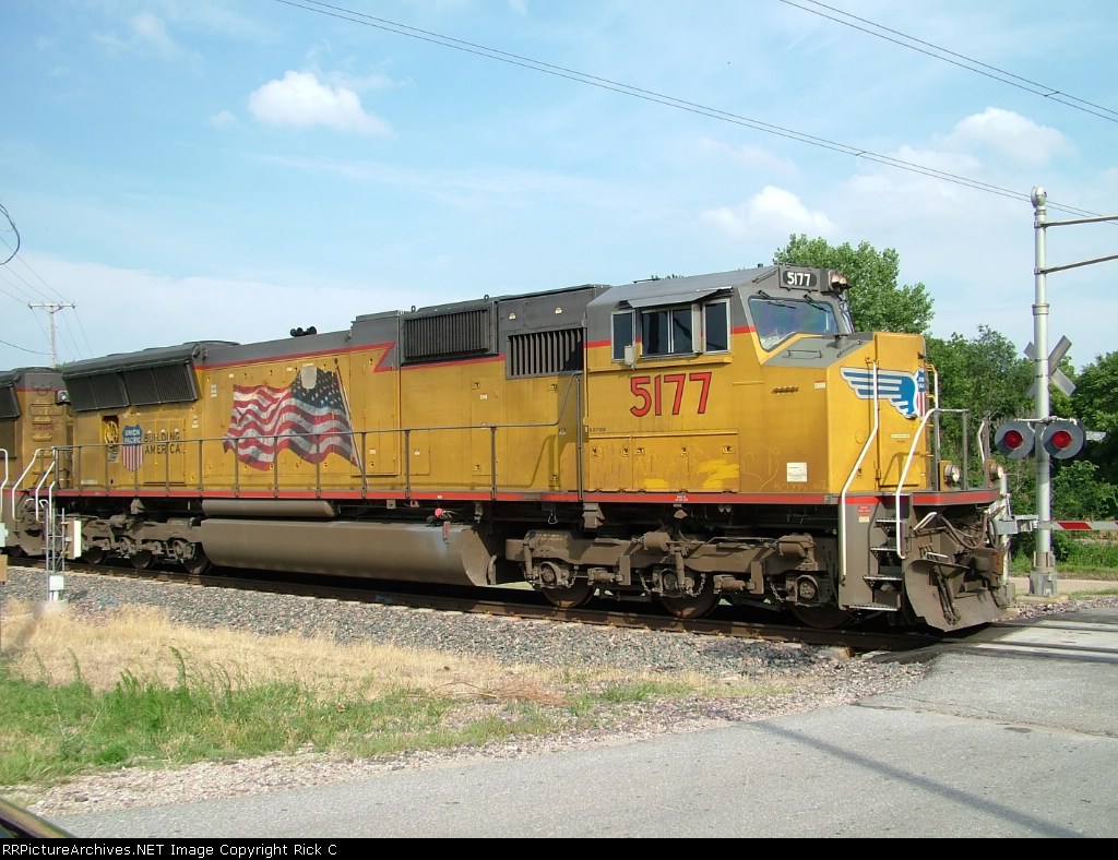 I Saw A Container Train Stopped